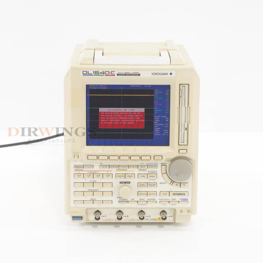 [DW]USED 8日保証 YOKOGAWA DL1540C 701530-M/B5/F1/E1 DIGITAL OSCILLOSCOPE ...