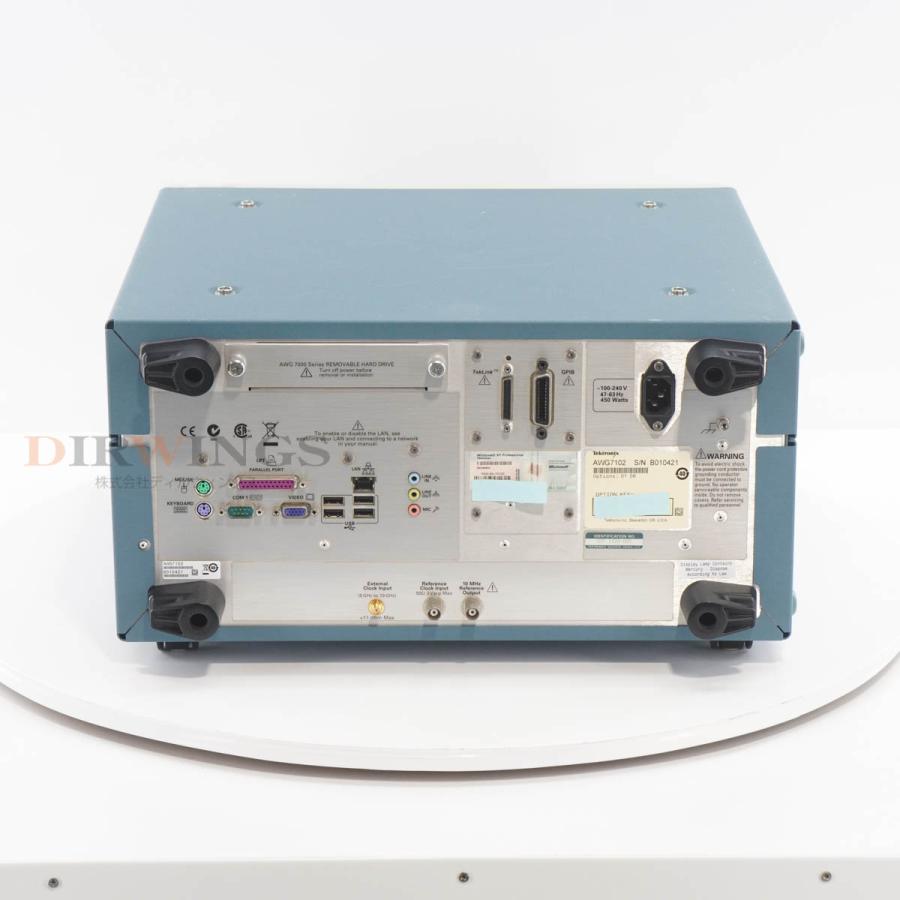 [JB]USED 保証なし Tektronix AWG7102 AWG7000 Arbitrary Waveform Generator 任意 ...