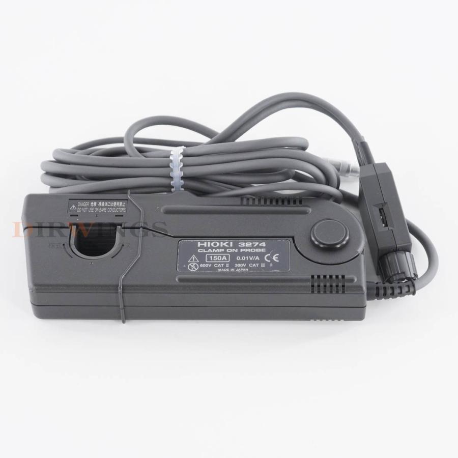 [DW]USED 8日保証 HIOKI 3274 CLAMP ON PROBE クランプオンプローブ 電流プローブ カレントプローブ 150A ...