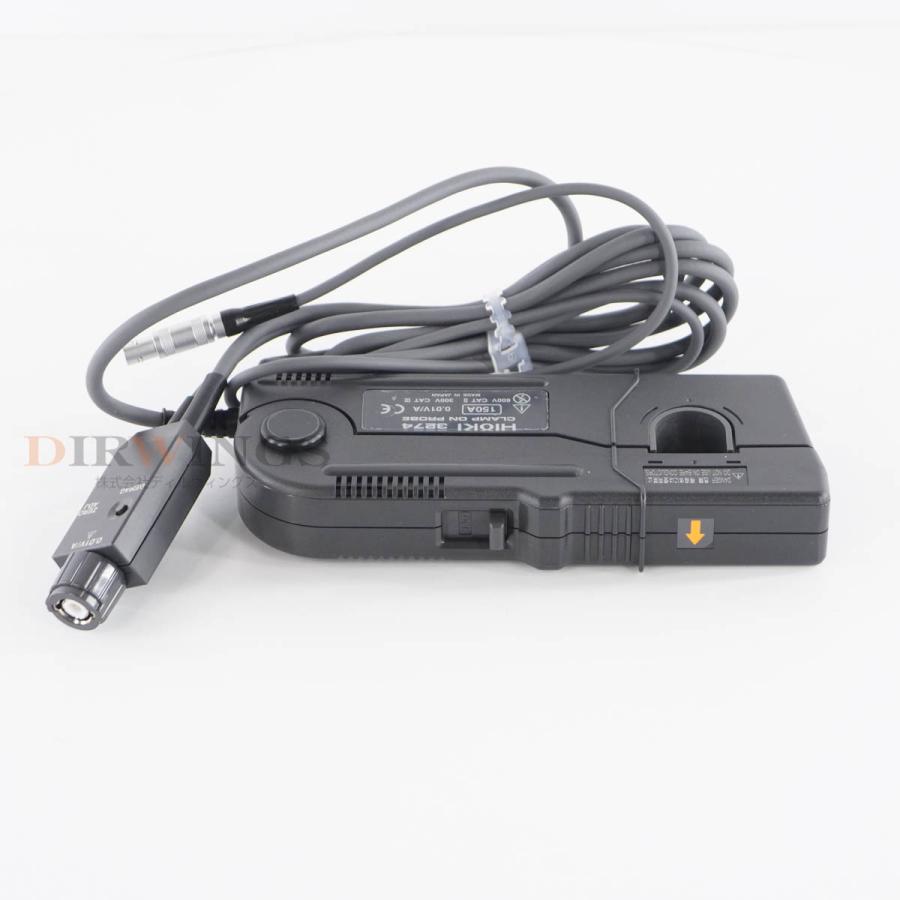 [DW]USED 8日保証 HIOKI 3274 CLAMP ON PROBE クランプオンプローブ 電流プローブ カレントプローブ 150A ...