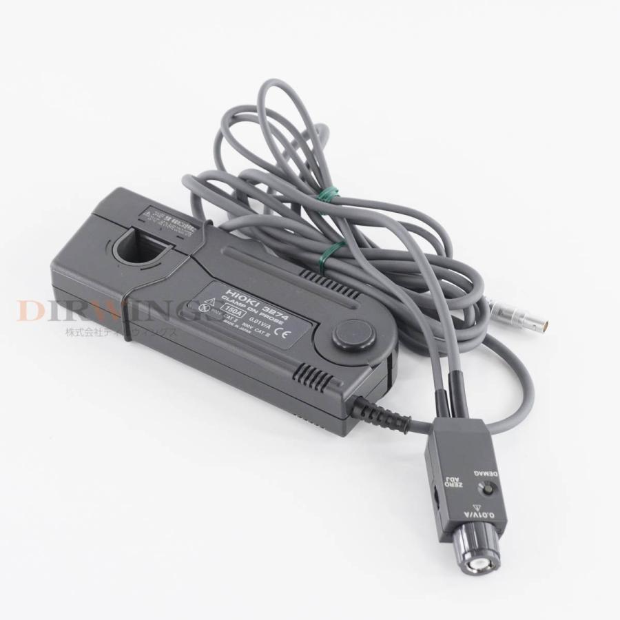[DW]USED 8日保証 HIOKI 3274 CLAMP ON PROBE クランプオンプローブ 電流プローブ カレントプローブ 150A ...