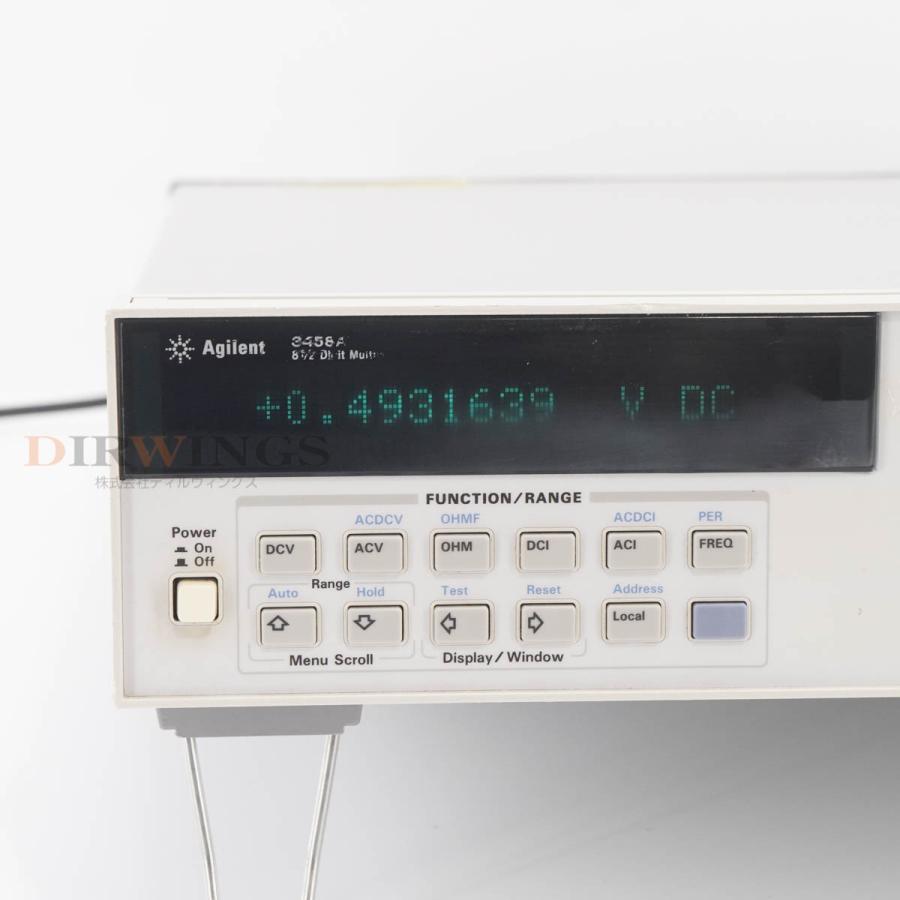 [JB]USED 保証なし Agilent 3458A 8 1/2 Digit Multimeter デジタルマルチメーター 8.5桁 OPT ...