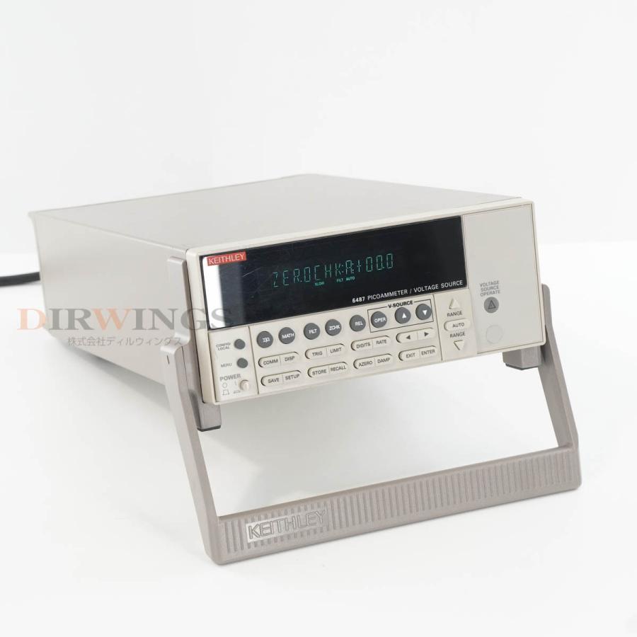 [DW]USED 8日保証 KEITHLEY 6487 6400 PICOAMMETER/VOLTAGE SOURCE ピコアンメーター 電圧 ...