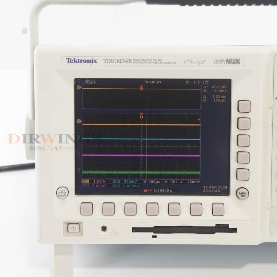 [JB]USED 保証なし Tektronix TDS 3034B TDS3034B e*Scope DPO DIGITAL PHOSPHOR ...
