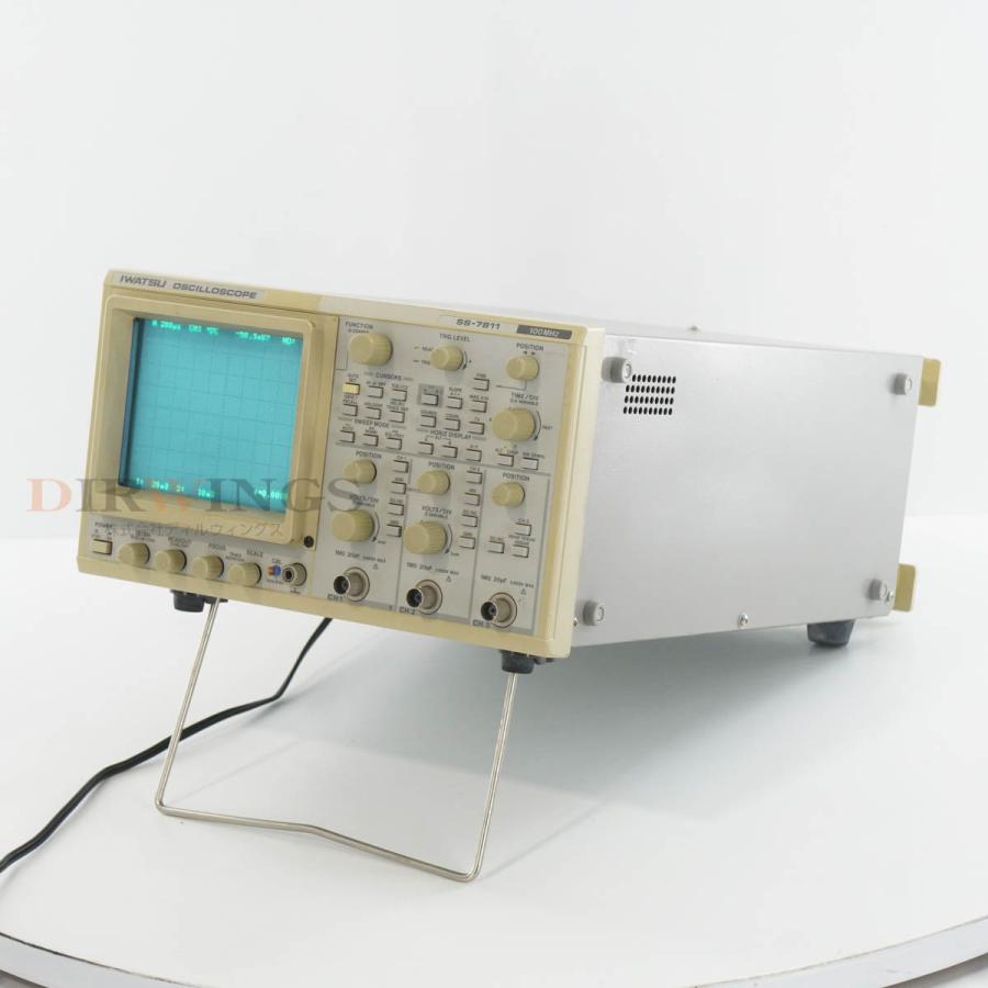 [JB]USED 保証なし IWATSU SS-7811 OSCILLOSCOPE アナログ オシロスコープ 100MHz 電源コード [06322-0124] : 06322-0124 ...