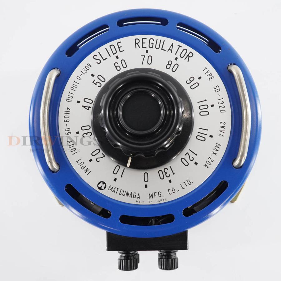 [JB]USED 保証なし 2台セット Matsunaga SD-1320 SLIDE REGULATOR スライドレギュレーター ...
