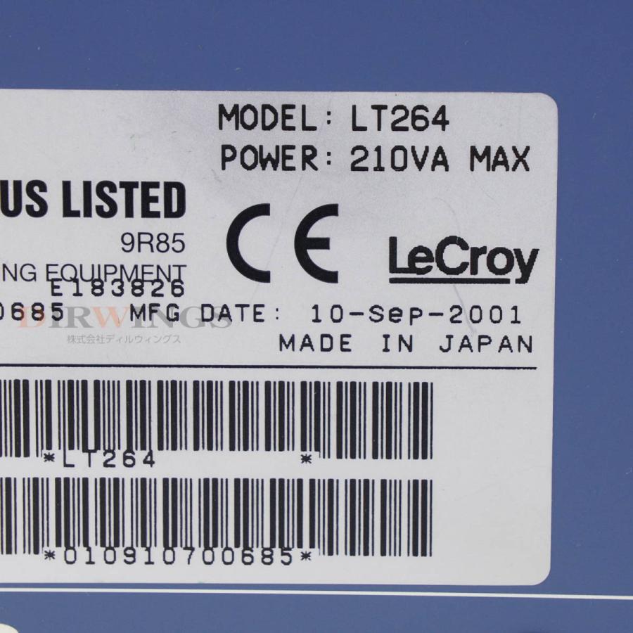 [JB]USED 保証なし LECROY LT264 waverunner Oscilloscope オシロスコープ 350MHz 1GS/s ...
