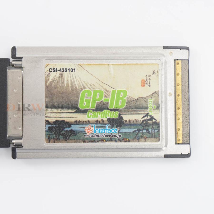 [DW]USED 8日保証 Interface CSI-432101 GPIB CardBus GP-IBインターフェイスカード CWB ...
