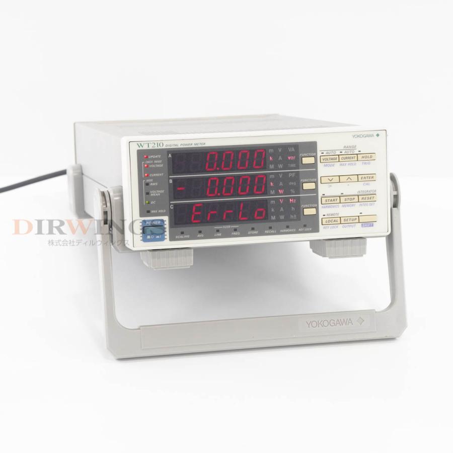 [DW]USED 8日保証 YOKOGAWA WT210 760401-M/C1 DIGITAL POWER METER デジタルパワー ...