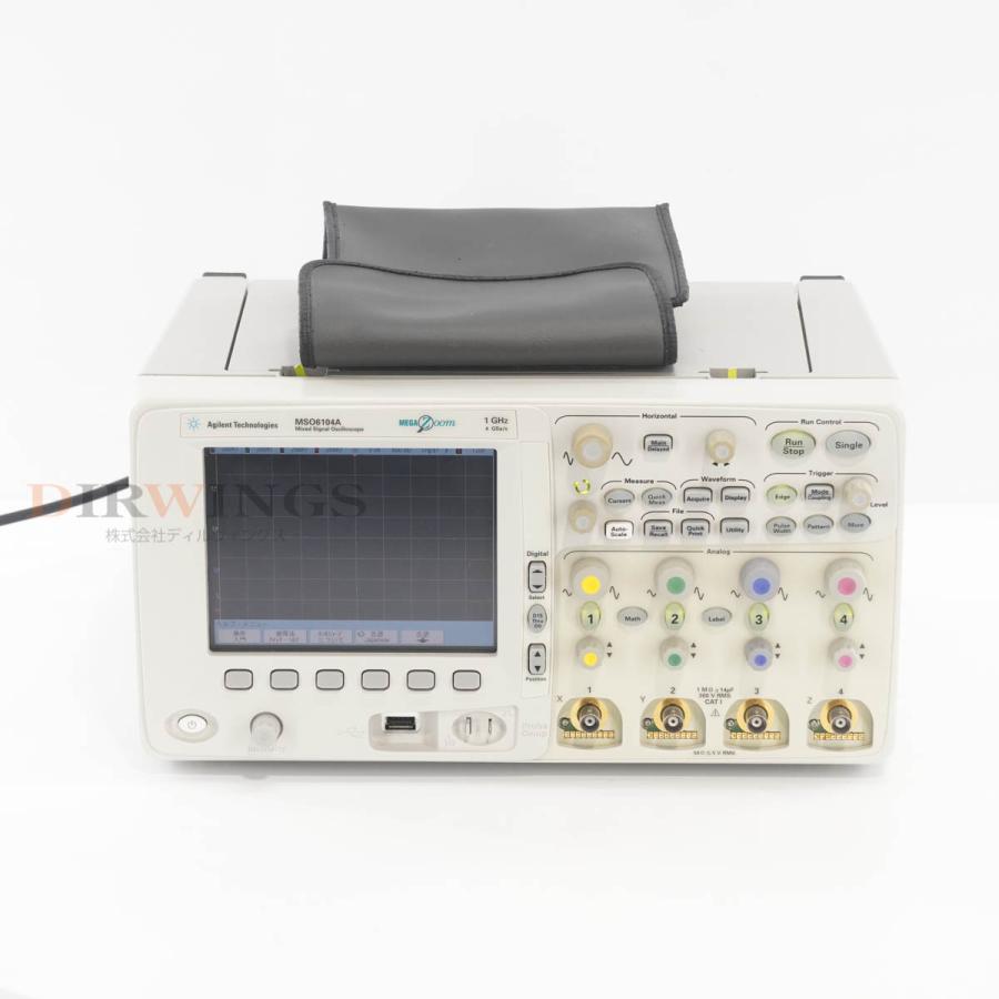 [DW]USED 8日保証 Agilent MSO6104A Mixed Signal Oscilloscope オシロスコープ OPT ...