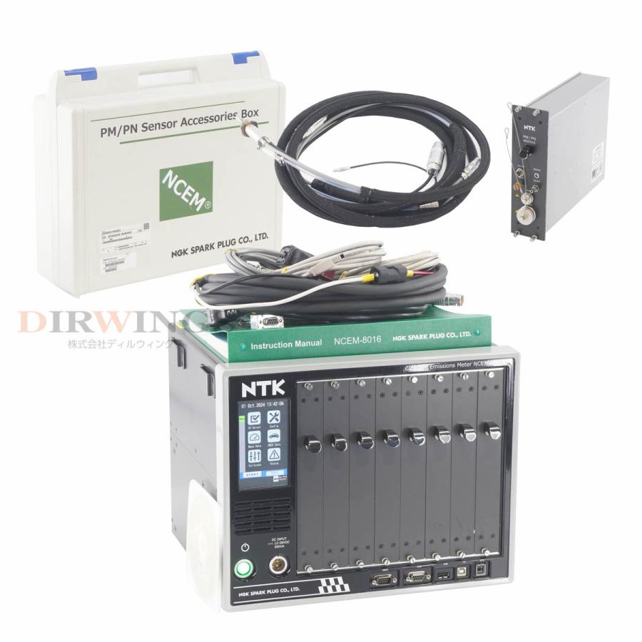 [DW]USED 8日保証 NTK NGK SPARK PLUG NCEM-8016 Compact Emissions Meter コンパクトマルチガス計測器 電源コード ソフト ...