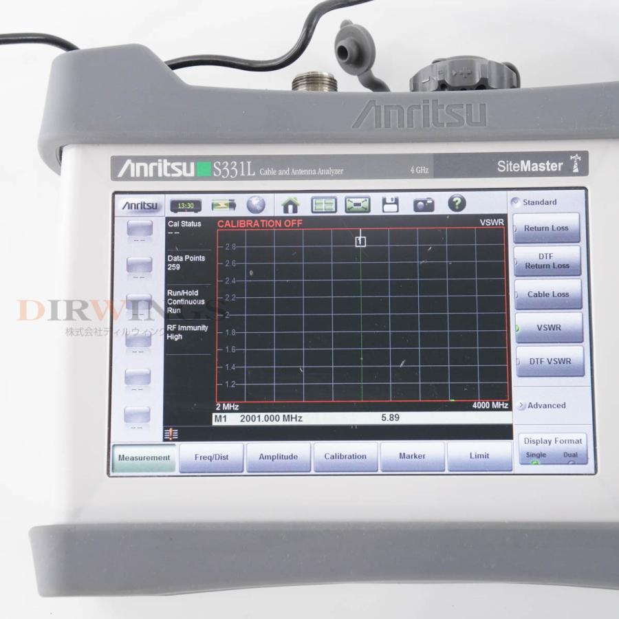 [DW]USED 8日保証 06/2022CAL Anritsu S331L SiteMaster サイトマスタ Cable and ...
