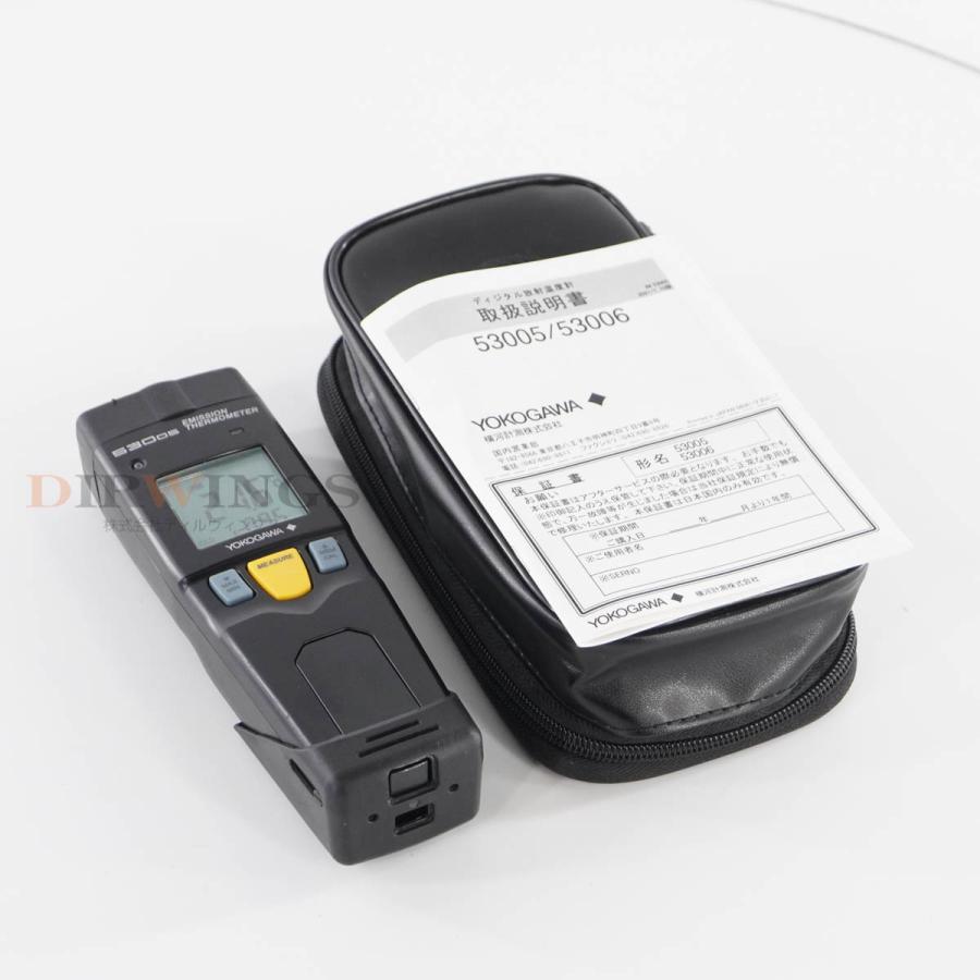[DW]USED 8日保証 02/2023CAL YOKOGAWA 53005 53005-J EMISSION THERMOMETER ...
