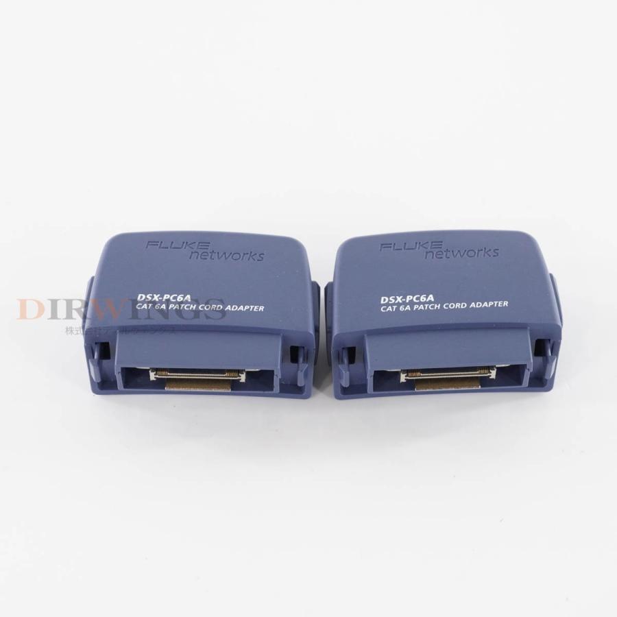 [DW]USED 8日保証 FLUKE DSX-PC6AS DSX-PC6A DSX-PCxxS CAT 6A PATCH CORD ADAPTER DSX用 Cat6A パッチコードテスト ...
