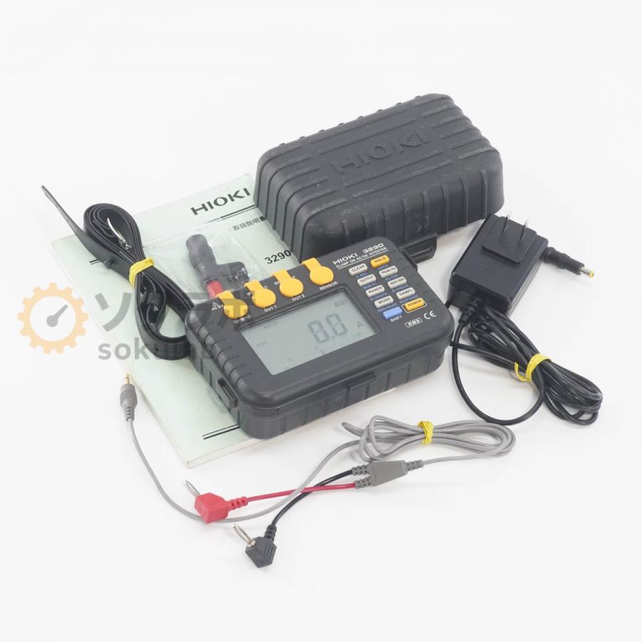 [DW]USED 8日保証 校正2025年3月まで有効 HIOKI 3290 CLAMP ON AC/DC HiTESTER クランプオンハイ ...