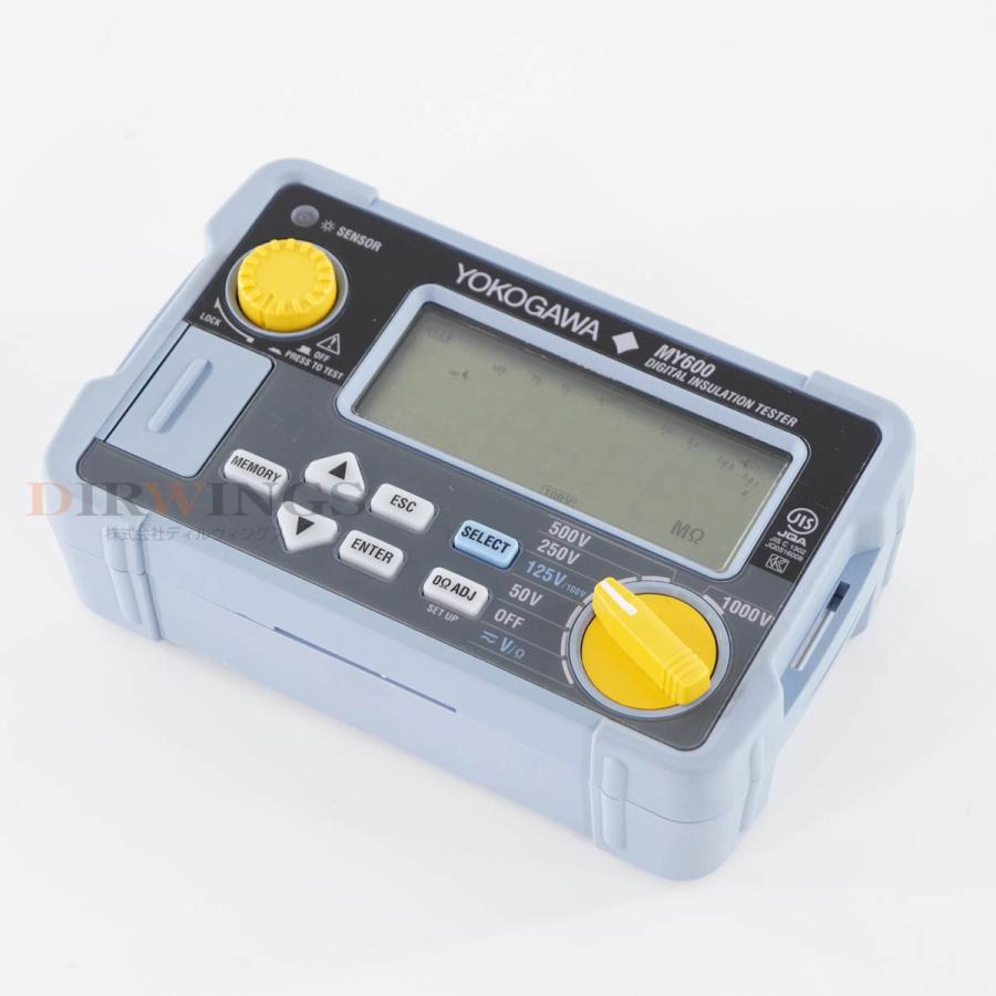 [DW]USED 8日保証 校正2025年5月まで有効 YOKOGAWA MY600 DIGITAL INSULATION TESTER ...