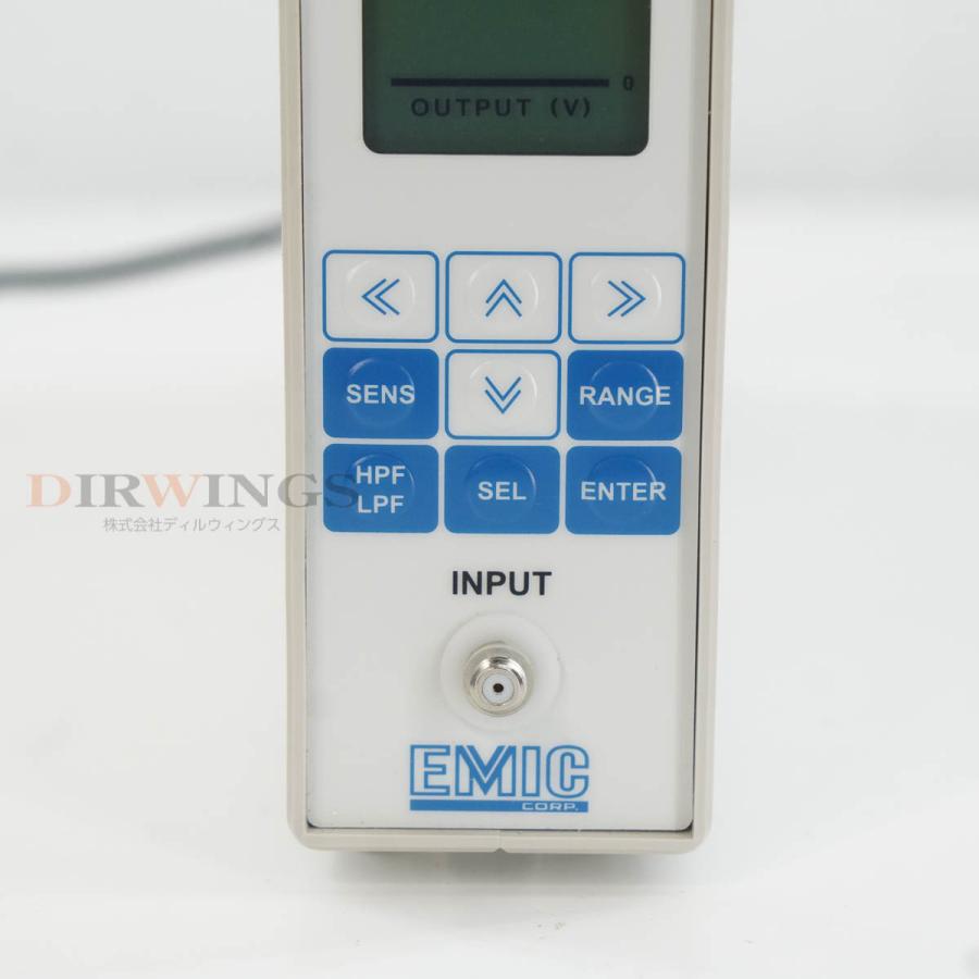 [DW]USED 8日保証 11/2022CAL EMIC 6001-A 6001-AHD/1/NBD CHARGE AMPLIFIER ...