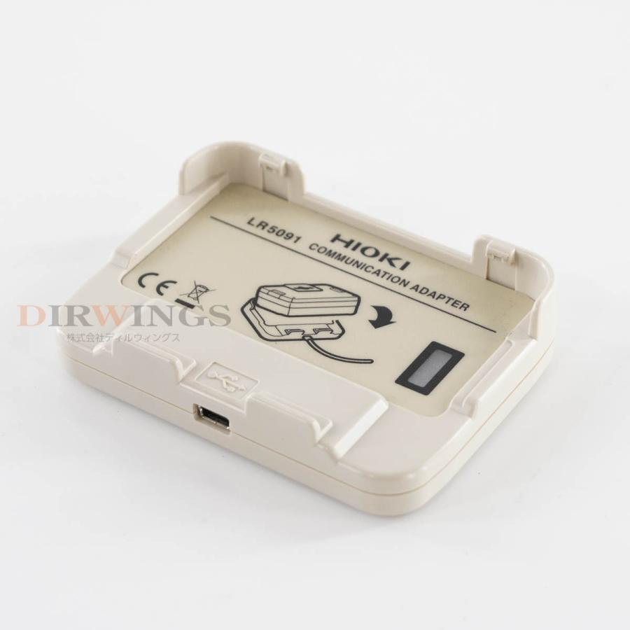 [DW]USED 8日保証 HIOKI LR5091 COMMUNICATION ADAPTER 通信アダプター データミニLR5000s ...