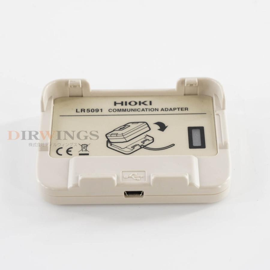 [DW]USED 8日保証 HIOKI LR5091 COMMUNICATION ADAPTER 通信アダプター データミニLR5000s ...