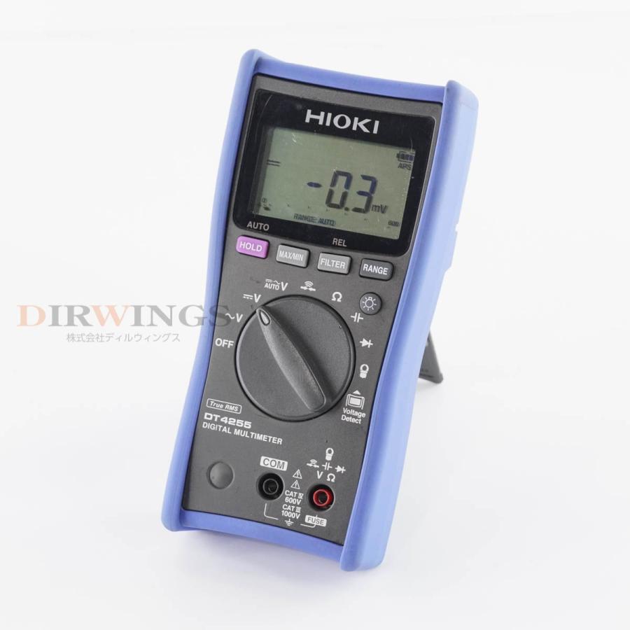 [DW]USED 8日保証 10/2023CAL HIOKI DT4255 DIGITAL MULTIMETER デジタルマルチメーター 取扱説明書 [06354-0072] : ソクラボ ...