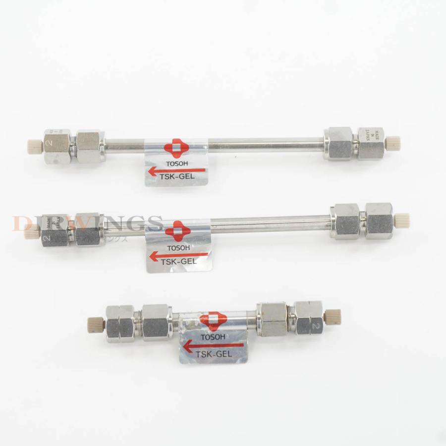 [DW]USED 8日保証 セット TOSOH TSK-GEL SCX TSKgel DEAE-5PW HPLC Column カラム 液クロ ...