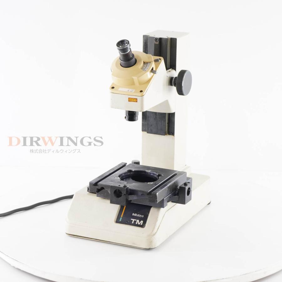 [JB]USED 保証なし Mitutoyo TM TOOLMAKERS MICROSCOPE 工具顕微鏡 WF15× [06360-0003 ...