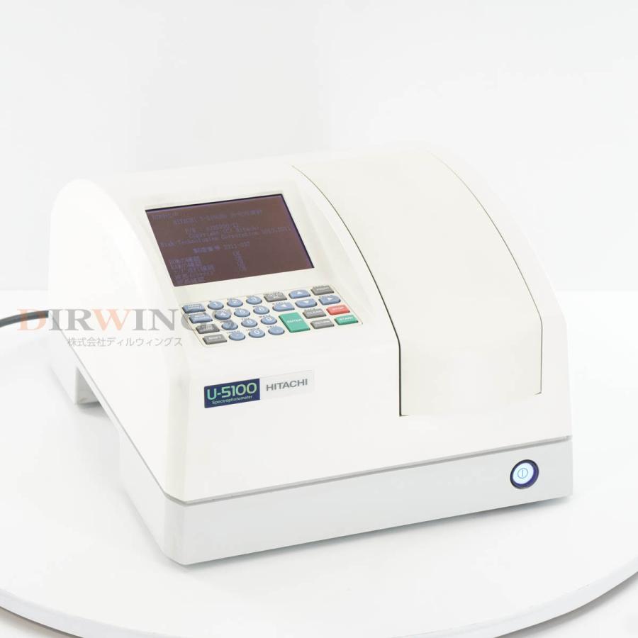 [JB]USED 保証なし HITACHI U-5100 Spectrophotometer レシオビーム分光光度計 電源コード [06361 ...