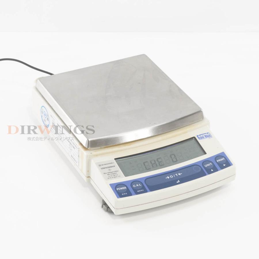 [DW]USED 8日保証 動作確認済 SHIMADZU UW4200HV Uni Bloc UW-V ELECTRONIC BALANCE ...