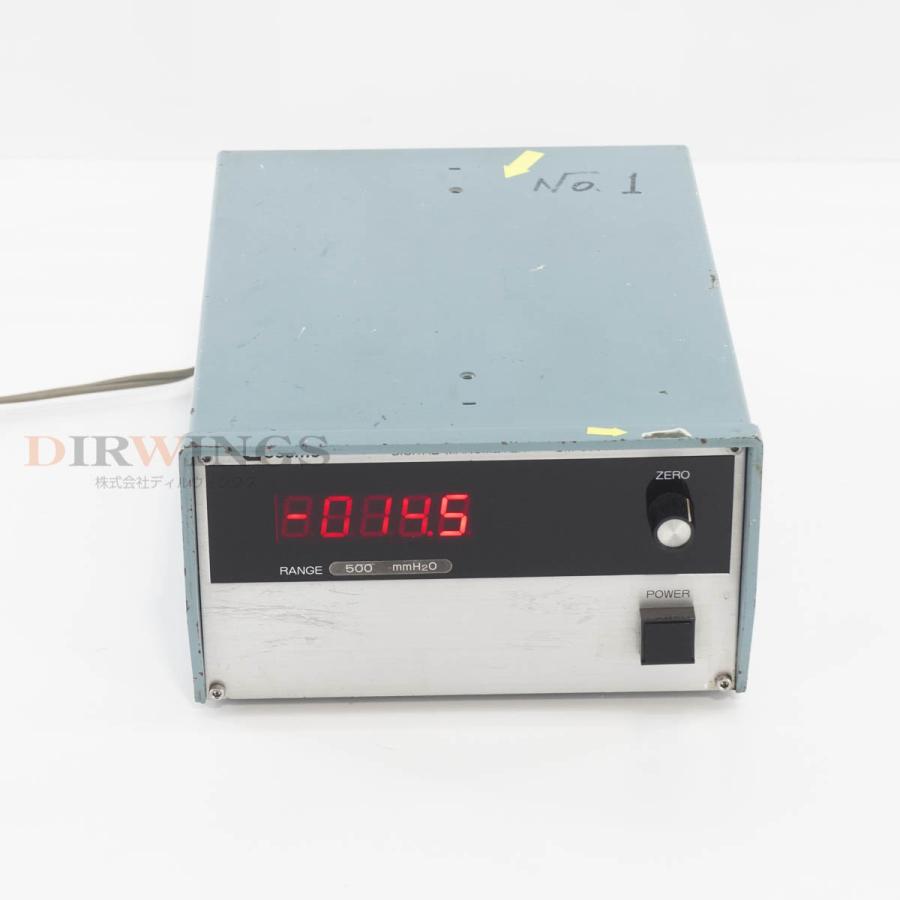 [DW]USED 8日保証 COSMO DM-3500 DIGITAL MANOMETER 圧力計 デジタルマノメーター 電源コード ...