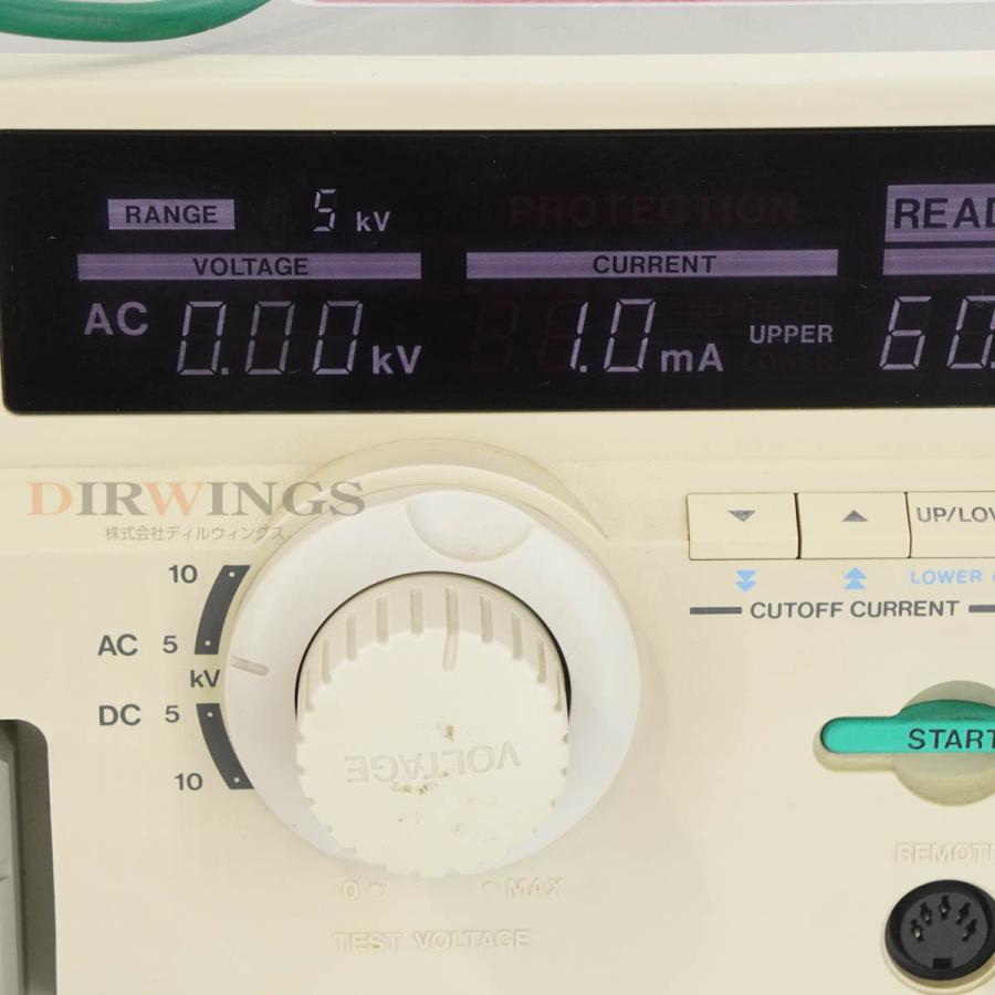 [DW]USED 8日保証 KIKUSUI TOS5101 WITHSTANDING VOLTAGE TESTER AC/DC耐電圧試験器 ...