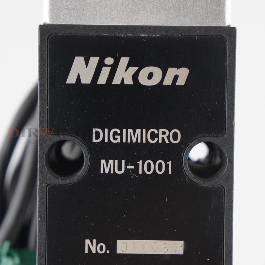 [DW]USED 8日保証 NIKON MU-1001 MS-1 DIGIMICRO デジマイクロ デジタル測長機 ヘッド スタンド ...