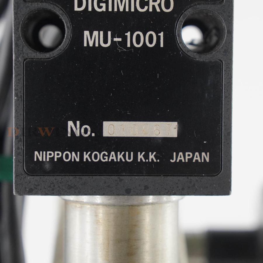 [DW]USED 8日保証 NIKON MU-1001 MS-1 DIGIMICRO デジマイクロ デジタル測長機 ヘッド スタンド ...