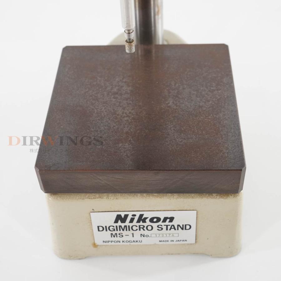[DW]USED 8日保証 NIKON MU-1001 MS-1 DIGIMICRO デジマイクロ デジタル測長機 ヘッド スタンド ...