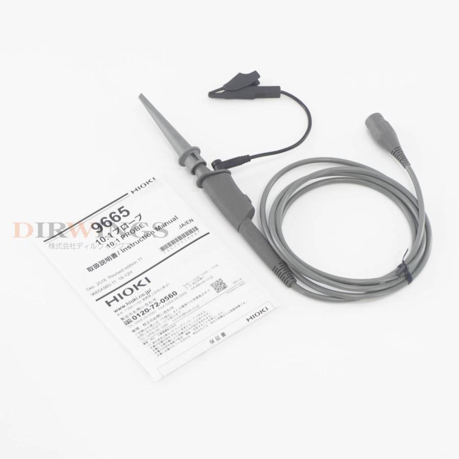 [DW]USED 8日保証 HIOKI 9665 10:1 PROBE プローブ 取扱説明書 [06377-0024] : DIRWINGS ...