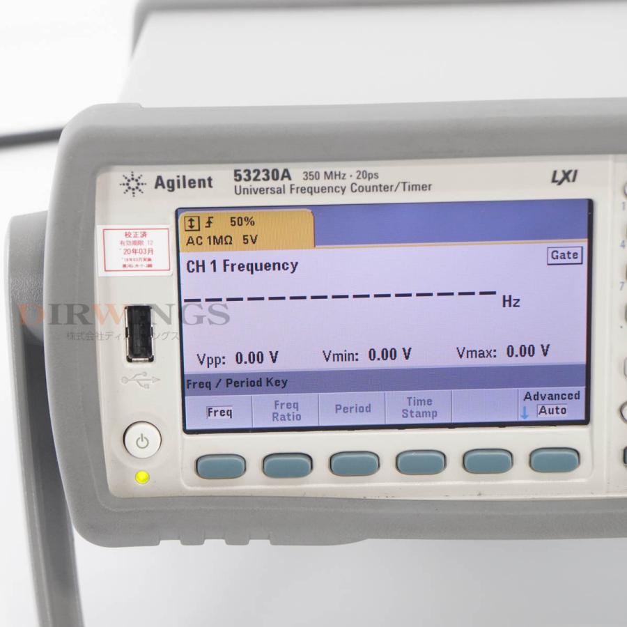 [DW]USED 8日保証 Agilent 53230A LXI 53200A Universal Frequency Counter ...