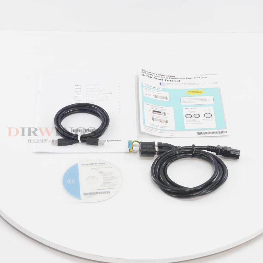 [DW]USED 8日保証 Agilent 53230A LXI 53200A Universal Frequency Counter ...