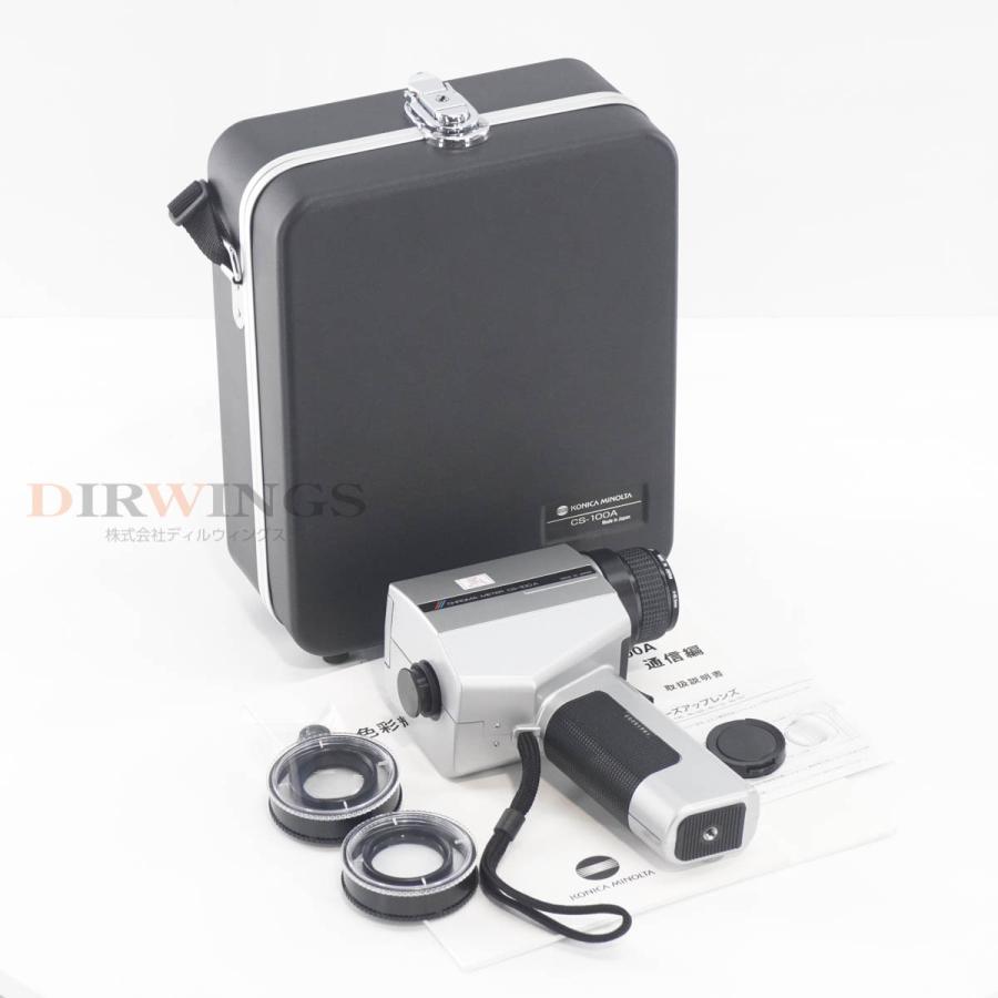 [DW]USED 8日保証 校正2025年2月まで有効 KONICA MINOLTA CS-100A CHROMA METER 色彩輝度計 ...