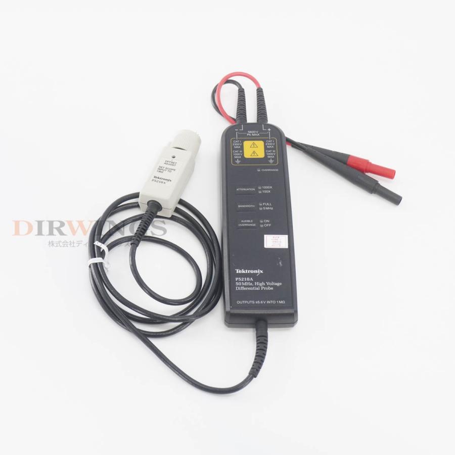 [DW]USED 8日保証 01/2023CAL Tektronix P5210A High Voltage Differential ...
