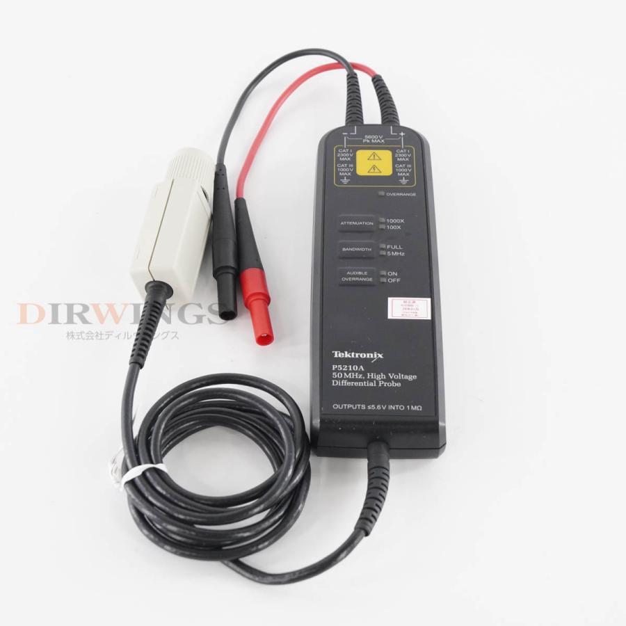 [DW]USED 8日保証 01/2023CAL Tektronix P5210A P5200A Series High Voltage ...