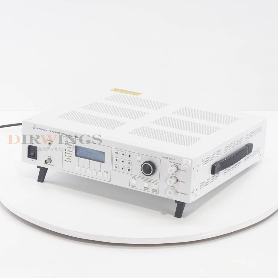 [DW]USED 8日保証 10/2021CAL EIDEN 6042A FM RADIO MONITOR/ANALYZER ステレオ FM ...