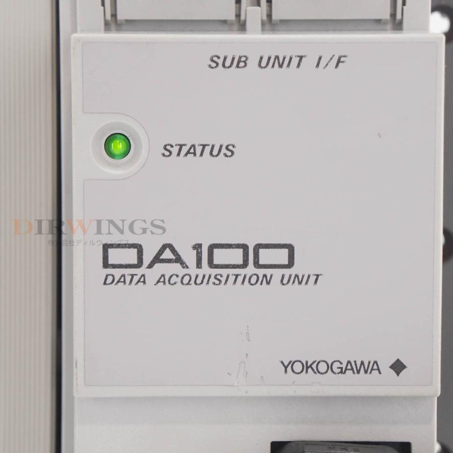 [DW]USED 8日保証 YOKOGAWA DA100 DA100-21-1M M1 DARWIN DATA ACQUISITION UNIT データアクイジションユニット 電源コード ...