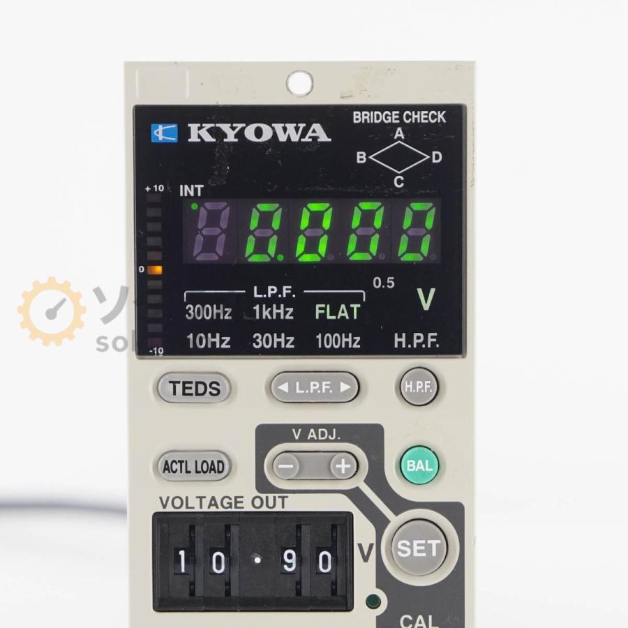 [JB]USED 保証なし 3台入荷 KYOWA DPM-952A DPM-900/950シリーズ STRAIN AMPLIFIER 動ひずみ測定器 ストレインアンプ 電源...[06400 ...