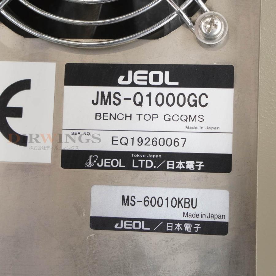 [DW]USED 8日保証 JEOL JMS-Q1000GC K9 Ultra Quad GC/MS BENCH TOP GCQMS Gas Chromatograph ガスクロマトグラフ ...