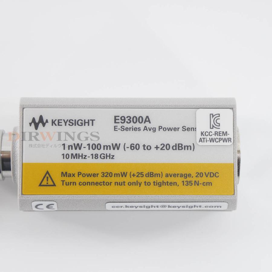 [JB]USED 保証なし Keysight E9300A E-Series Avg Power Sensor アベレージ パワーセンサー OPT A6J 11730A 10MHz-18GHz ...