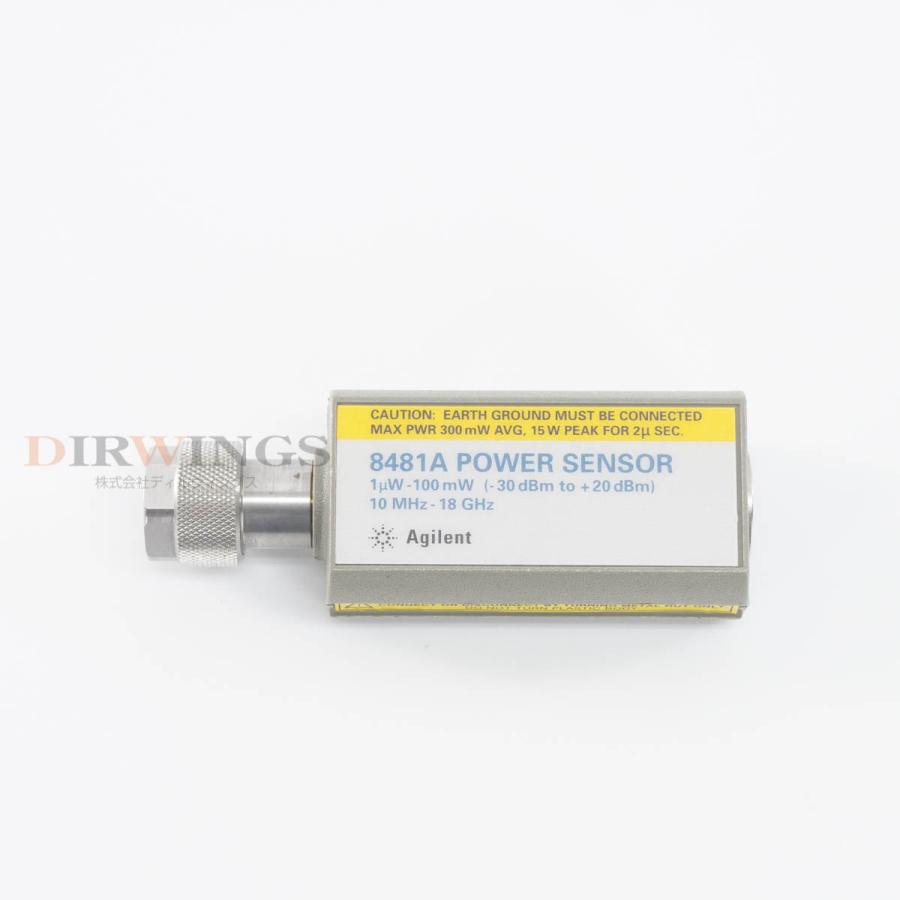 [JB]USED 保証なし Agilent 8481A POWER SENSOR パワーセンサー 10MHz-18GHz 1μW-100mW ...