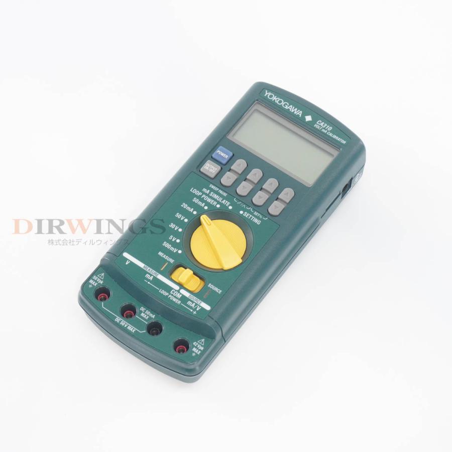 [JB]USED 保証なし YOKOGAWA CA310 VOLT mA CALIBRATOR 電圧電流キャリブレーター ACアダプター 取扱説明書 [06412-0023] : ソクラボ ...