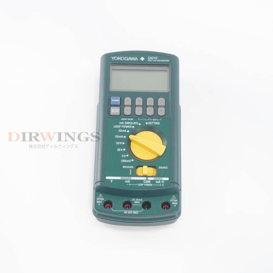 [JB]USED 保証なし YOKOGAWA CA310 VOLT mA CALIBRATOR 電圧電流キャリブレーター ACアダプター 取扱説明書 [06412-0023] : ソクラボ ...