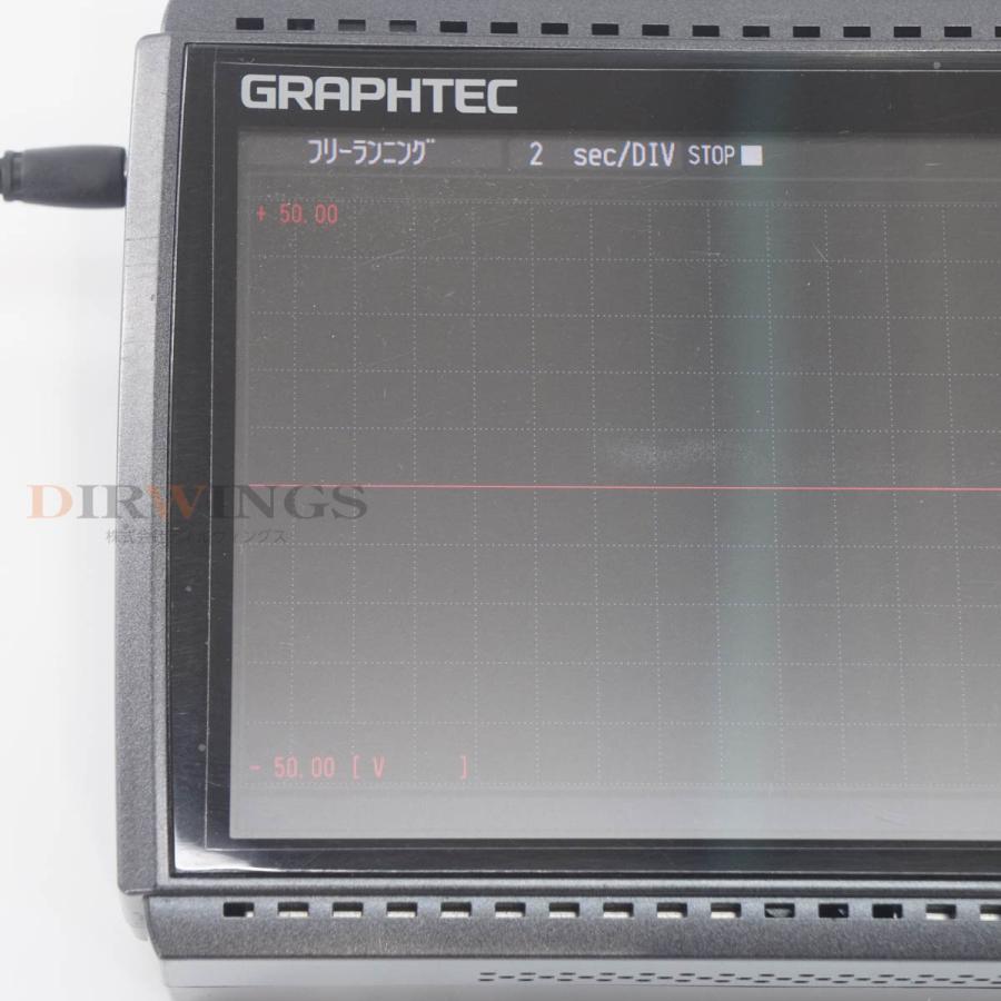 [JB]USED 保証なし GRAPHTEC GL840 GL840-M midi LOGGER データロガー 絶縁多チャンネルハンディロガー ACアダプター 電源...[06412-0137 ...
