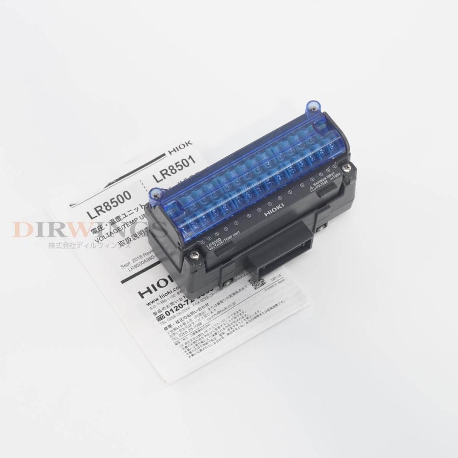 [JB]USED 保証なし HIOKI LR8500 VOLTAGE/TEMP UNIT 電圧・温度ユニット MEMORY HiLOGGER ...