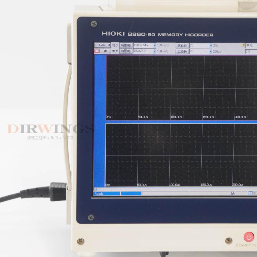 [JB]USED 保証なし HIOKI 8860-50 MEMORY HiCORDER メモリハイコーダ メモリーハイコーダー 8956*4 ...